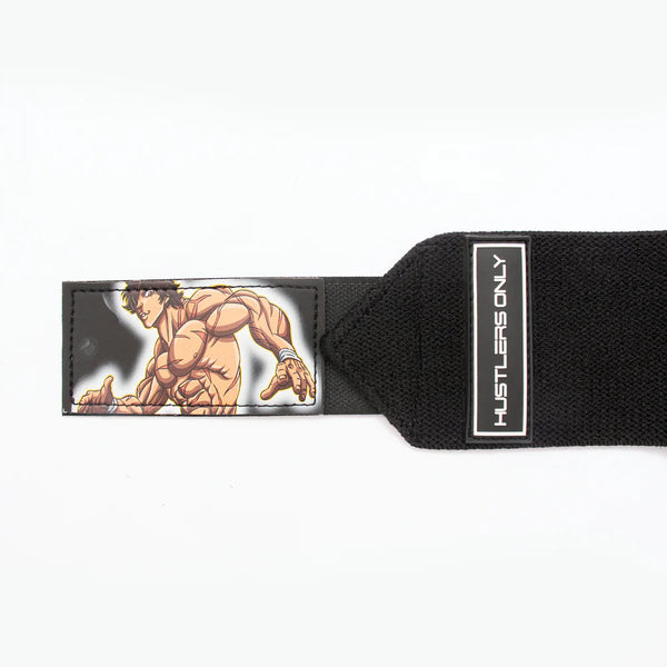 Anime Wrist Wraps (Baki Hanma) | HUSTLERS ONLY UK