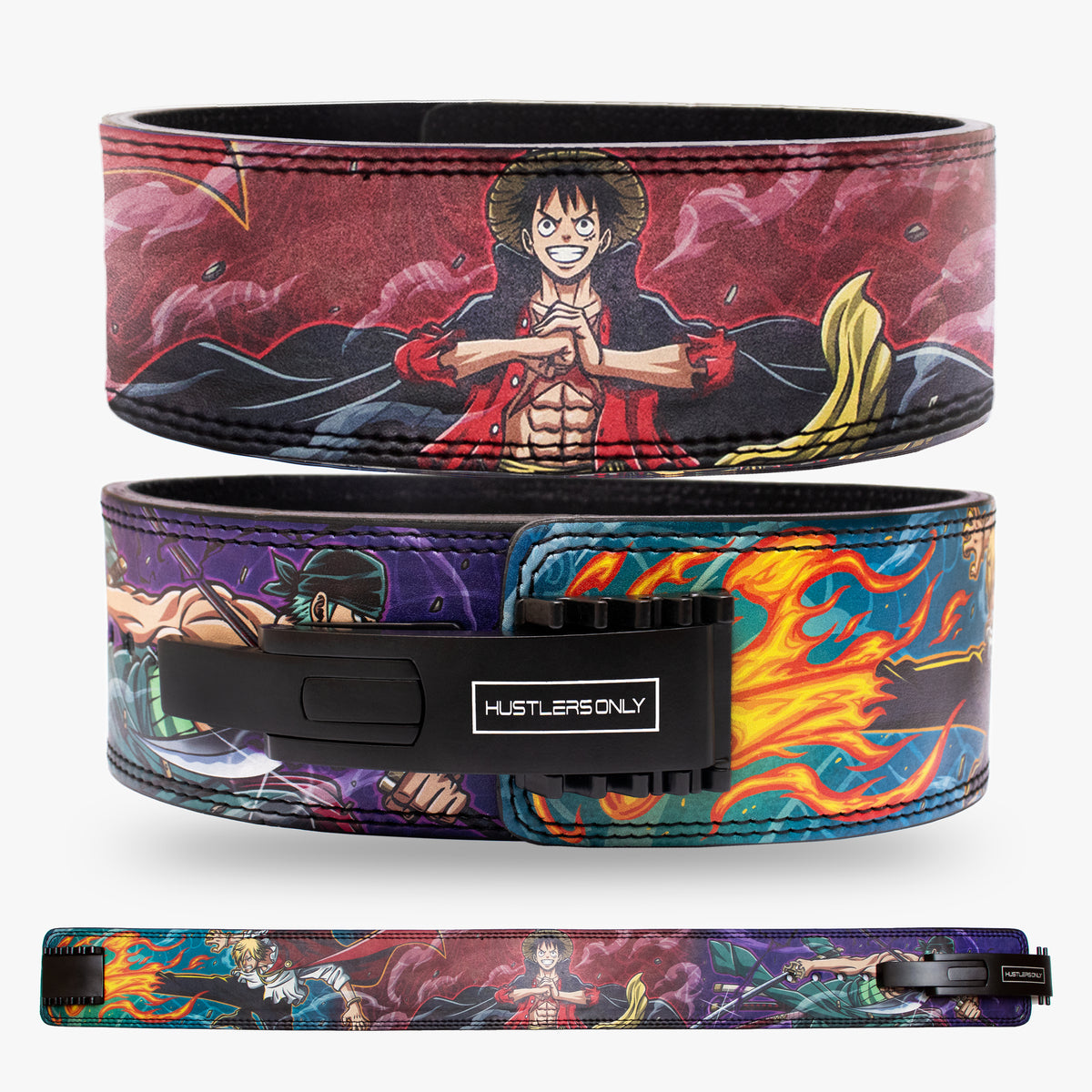 Anime Weight Lifting Action Lever Belt (ONE PIECE) | HUSTLERS ONLY UK